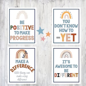 Inspirational Classroom Posters | Growth Mindset Posters | Classroom ...