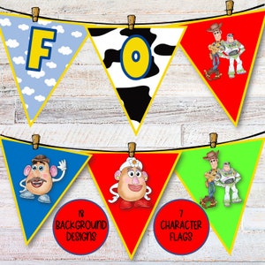 Toy Story Theme Banner. EDITABLE! Toy Story Party Banner. Toy Story ...