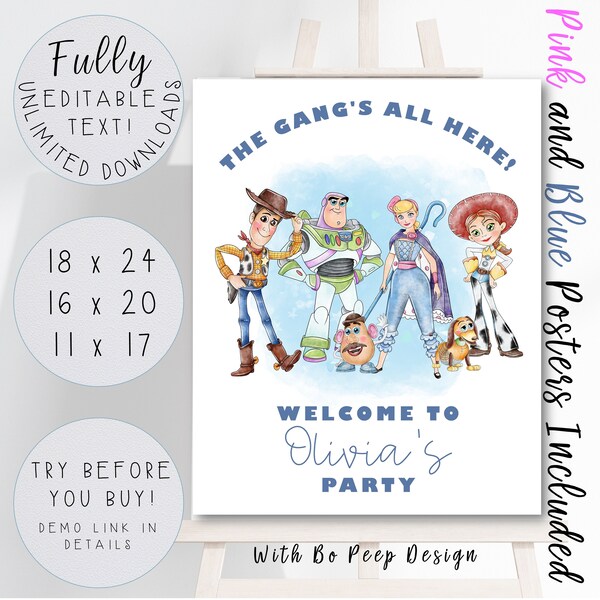 Toy Story Chalkboard - Etsy