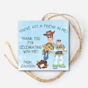 EDITABLE Toy Story Themed Gift Tag. You've Got a Friend in Me Gift Tag ...