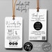 Editable Price Tag Template, Custom Clothing Hang Tag, Minimalist ...