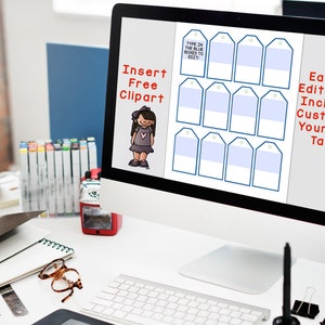 108 Chore Chart Tags, EDITBLE Tags Too. Jobs & Behavior Tags. Schedule ...