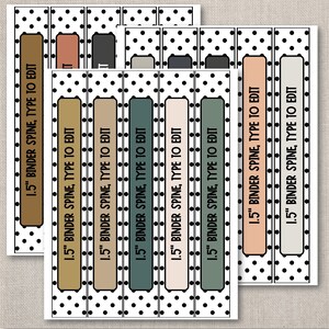 BOHO Vibes! - Professional, Modern BOHO Binder Covers and Spines ...