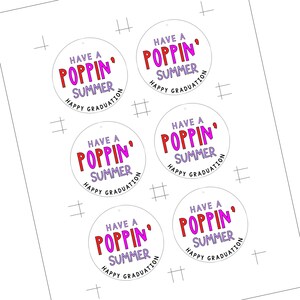 PRINTABLE Poppin Last Day of School Tag | Year End Pop Fidget Toy Tag ...
