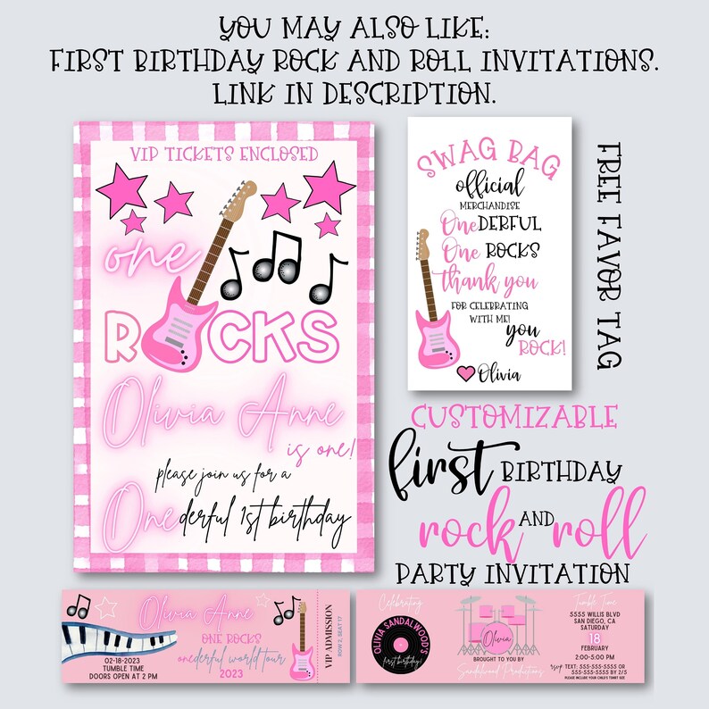 Onederful, One Rocks, I'm With the Band SVG. Cut File. I'm With the ...