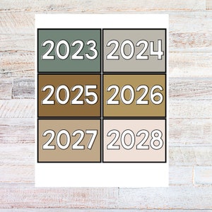 Flip Calendar | Boho Classroom Decor | Premade and Editable Sections ...