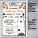 EDITABLE Halloween Party Invitation. Kids Halloween Party - Etsy