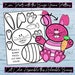 PRINTABLE Build a Bunny Bingo Game. Teacher, Parent, Daycare Resource ...