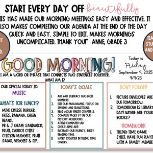 Morning Slides Templates With 190 Quotes, Questions, and Riddles for ...