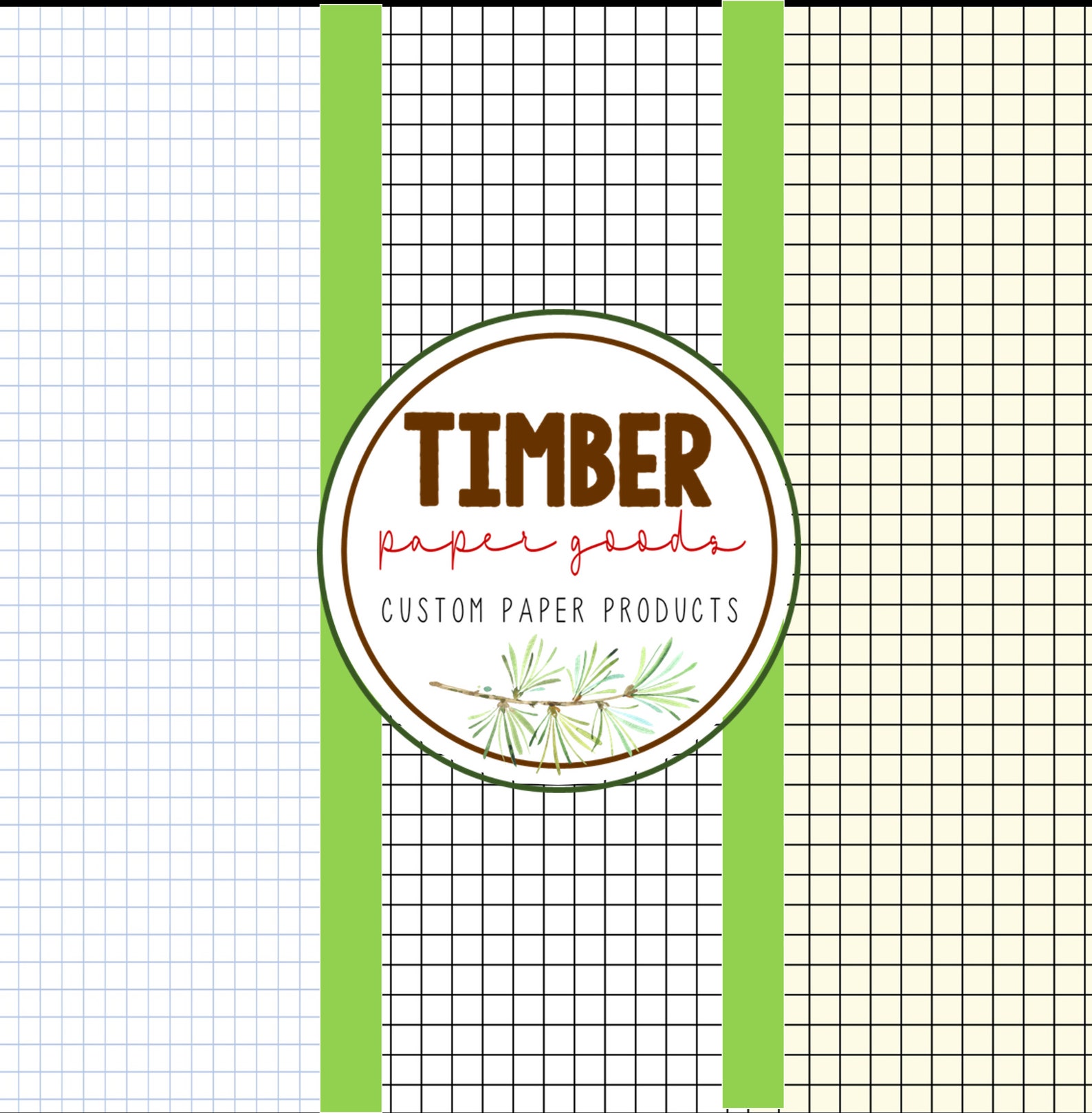 Notebook Pages Graph & Scrapbook Paper Diary Pages | Etsy