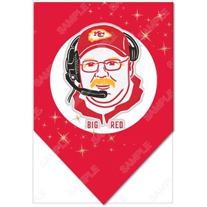 Printable Chiefs Banner, Super Bowl Printable Decorations, Football ...