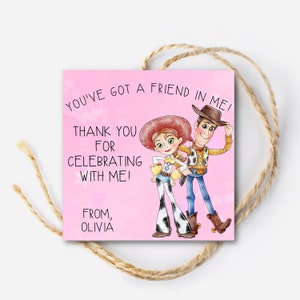 EDITABLE Toy Story Themed Gift Tag. You've Got a Friend in Me Gift Tag ...