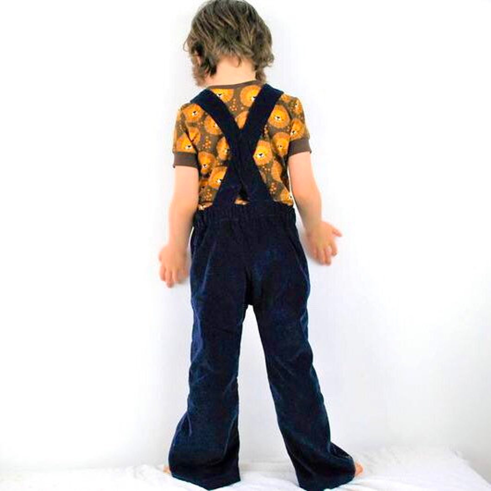 1-4yrs Childrens Dungaree Pattern Childs Vintage Style - Etsy UK