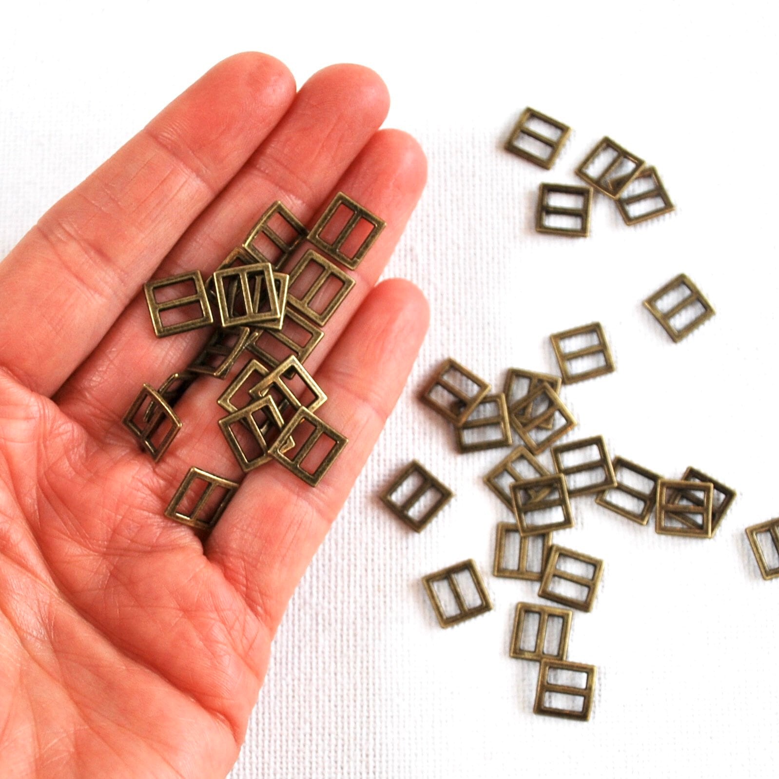 Mini Buckles 10mm Outer 7mm Inner Dolls Square Overall Buckles - Etsy