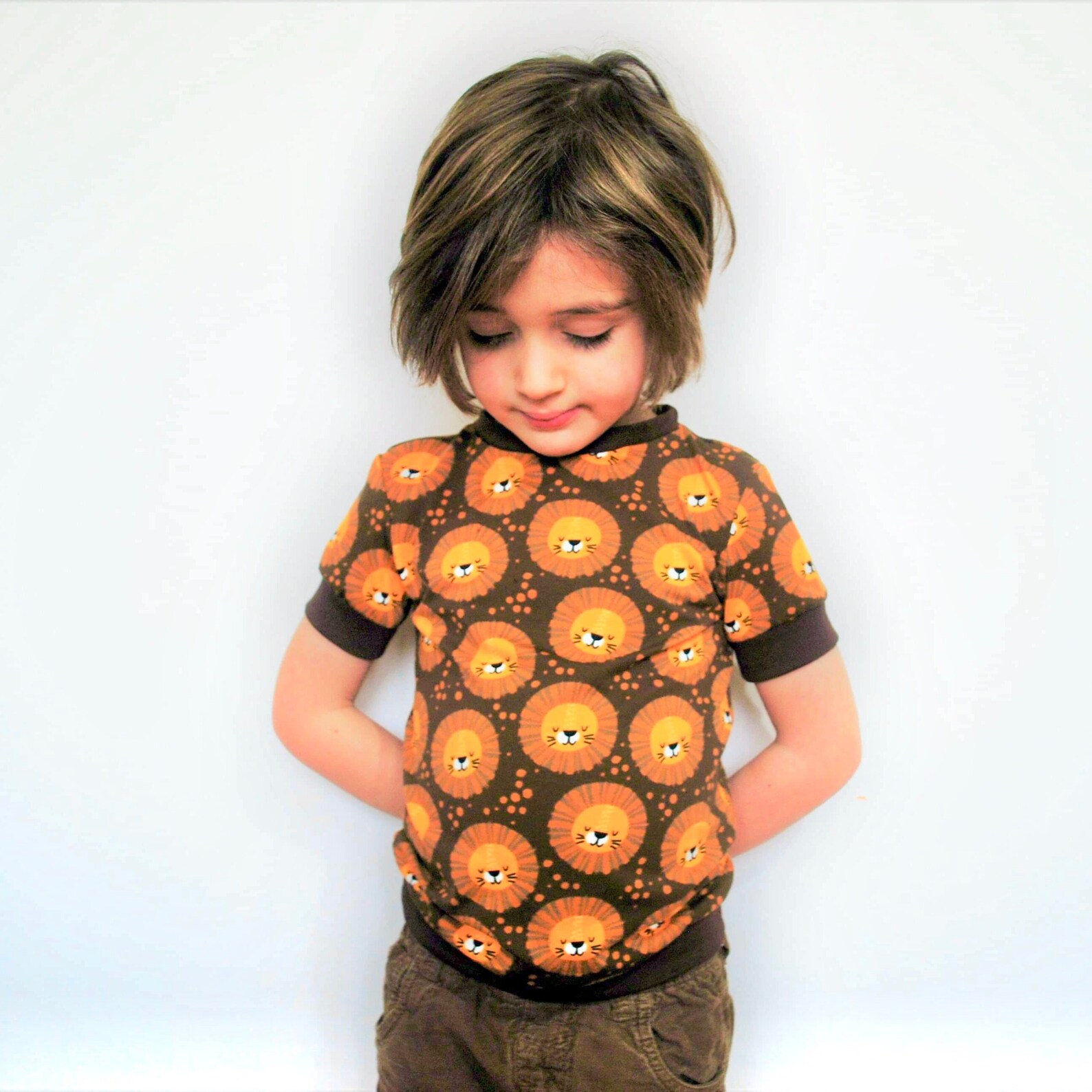 6m-5yrs Childs T Shirt Pattern DIGITAL Download PDF Kids Retro Style ...
