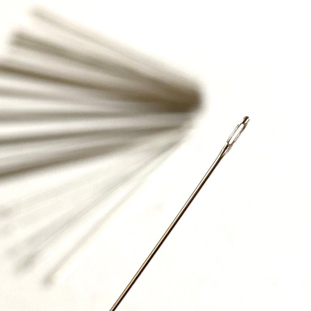 Super Skinny Sewing Needles 3 Pack for Sewing 3mm Micro Buttons Needle ...