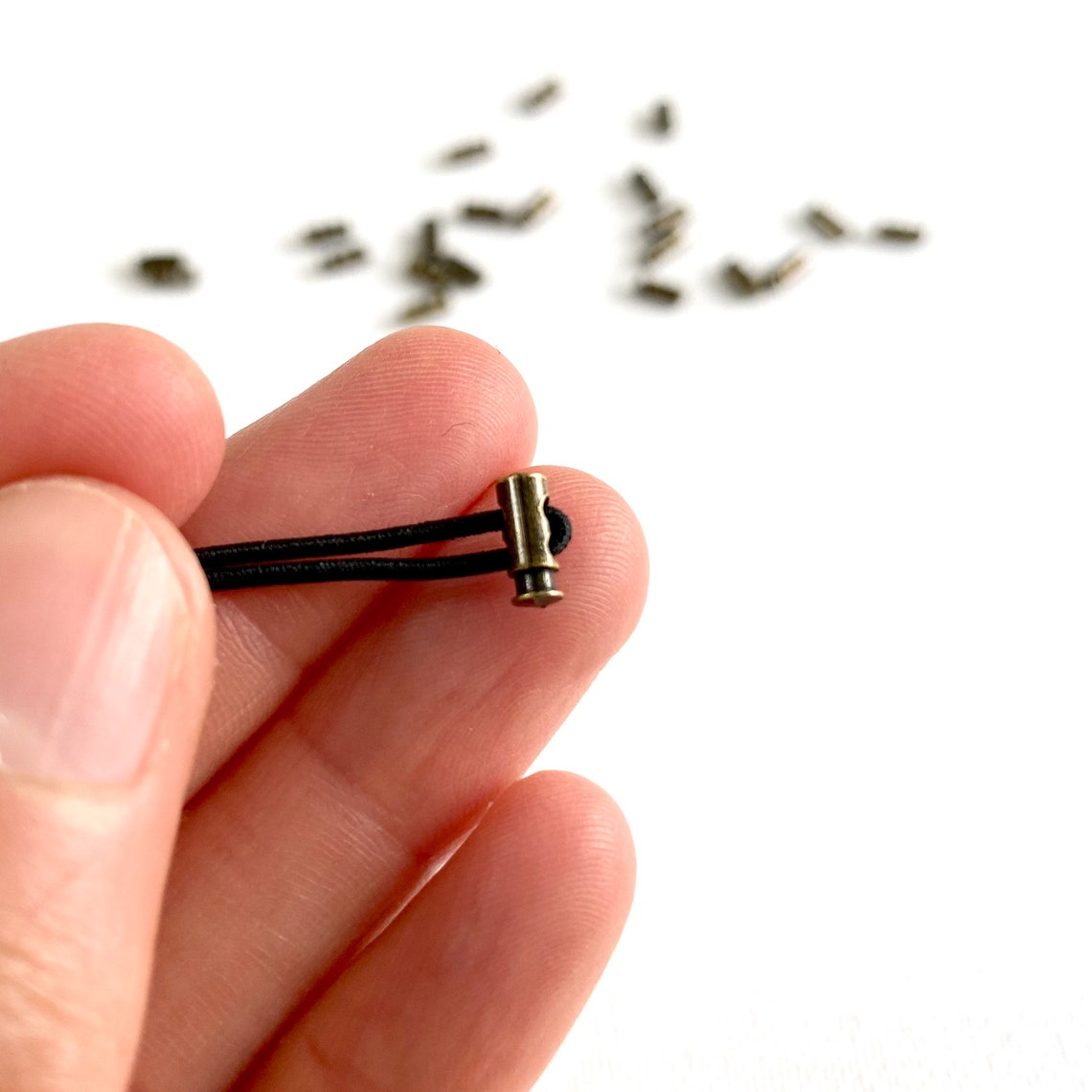 7mm Mini toggle cord adjuster Metal Drawstring buckle UK | Etsy