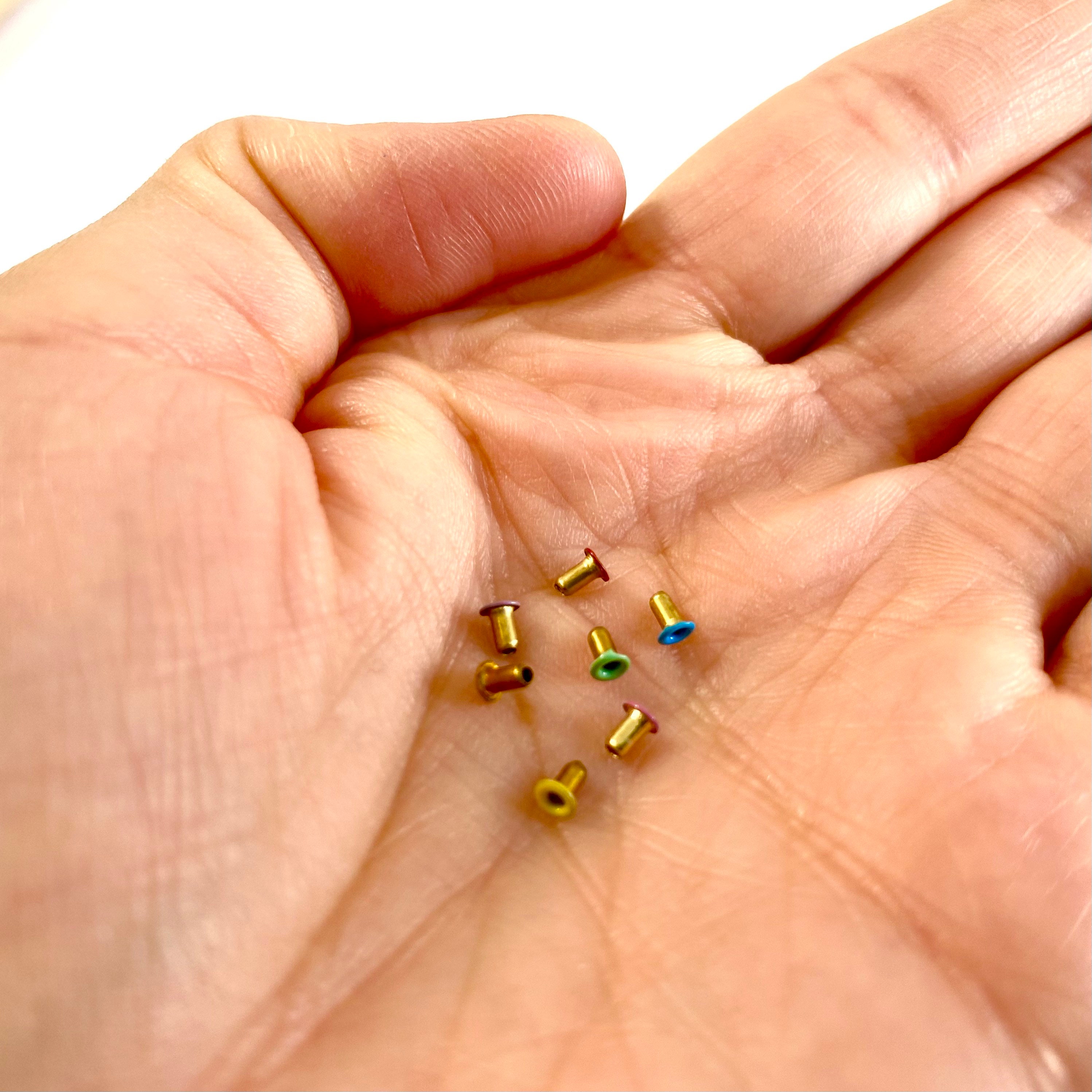 1mm Eyelets Super Tiny 7 Colour Options Smallest Ever Eyelet | Etsy