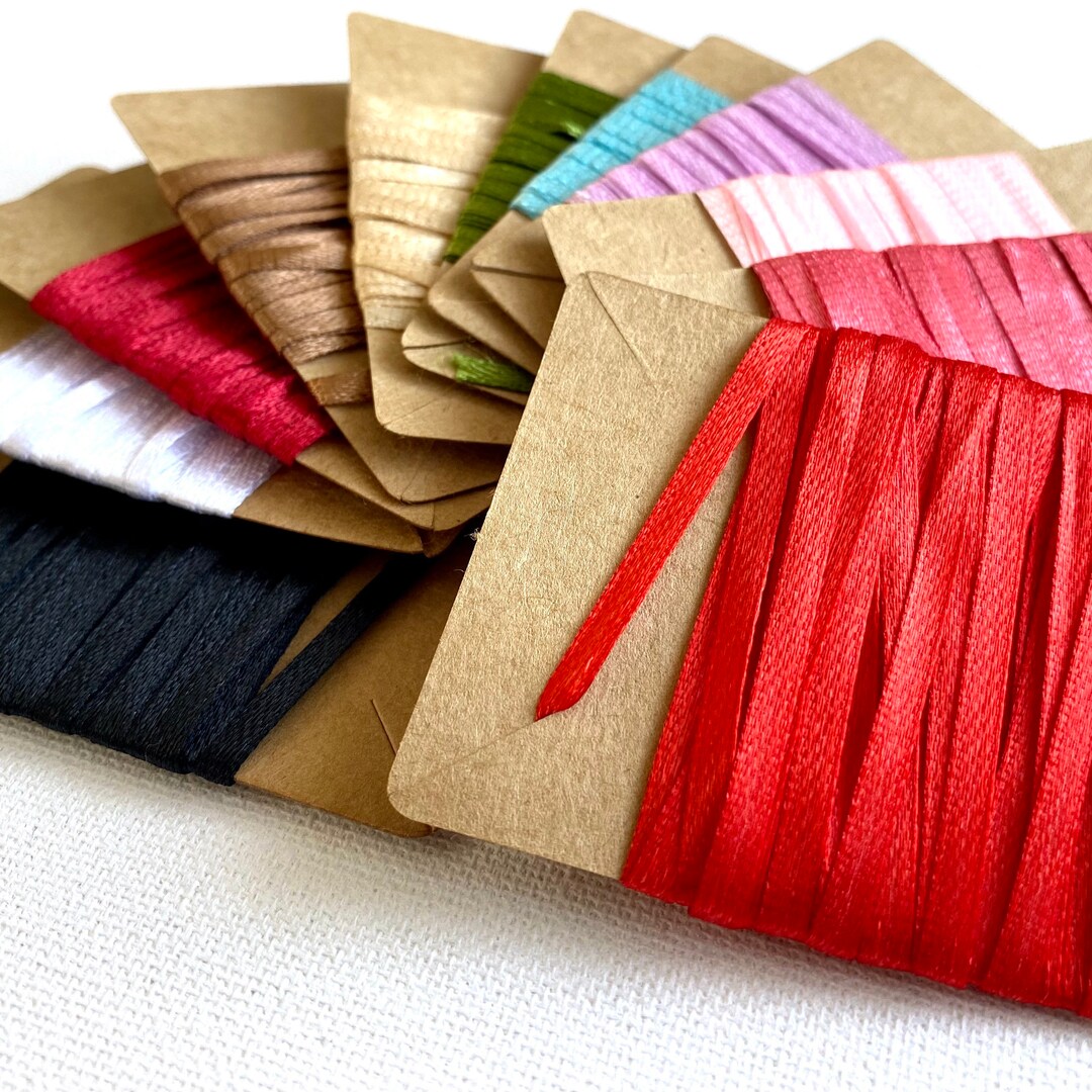 3mm Gift Ribbon for Small Doll Clothes BJD Satin Ribbon 5 Metres Super ...