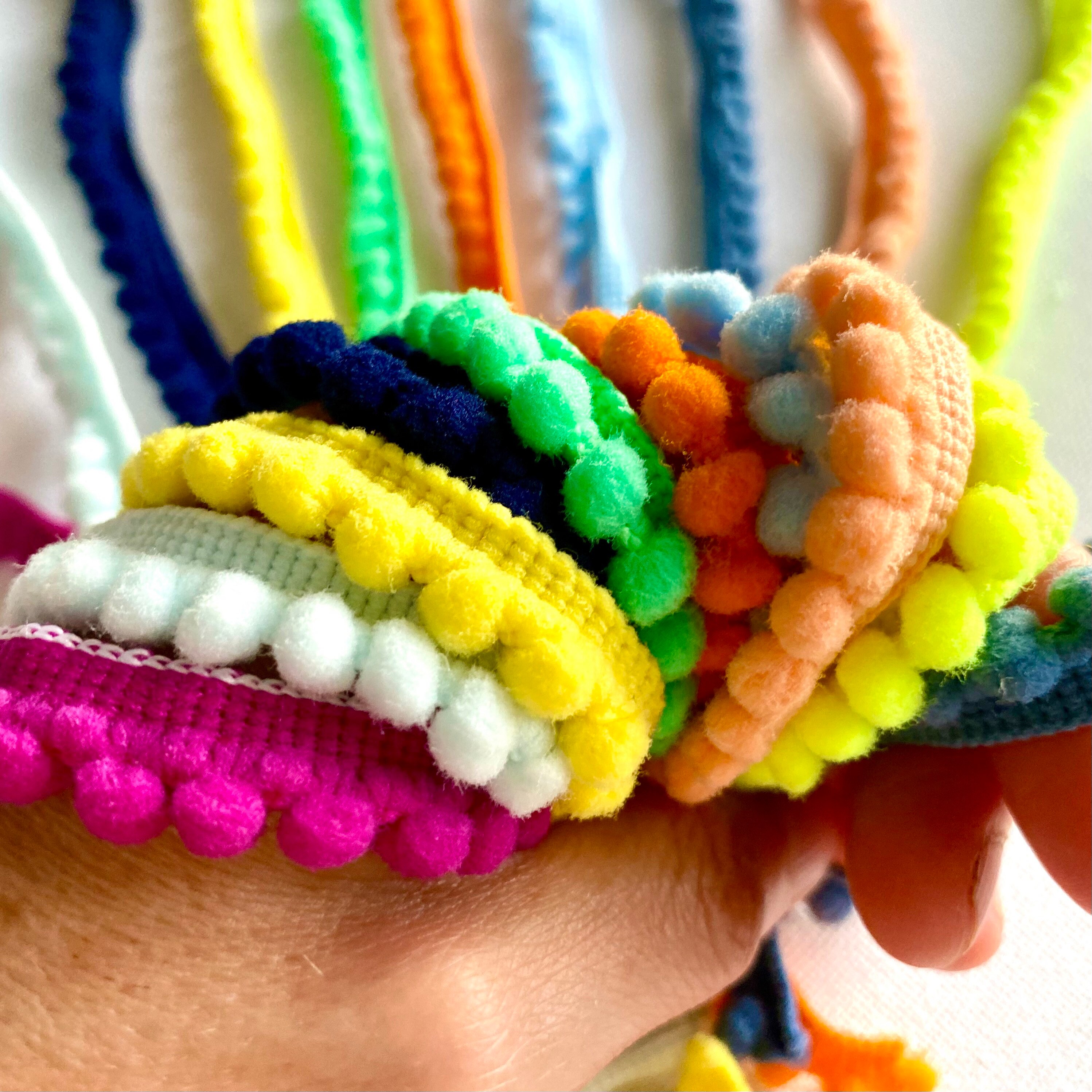 Mini Pom Pom Trim 5mm Pom Poms 3 Metres Uk Seller - Etsy