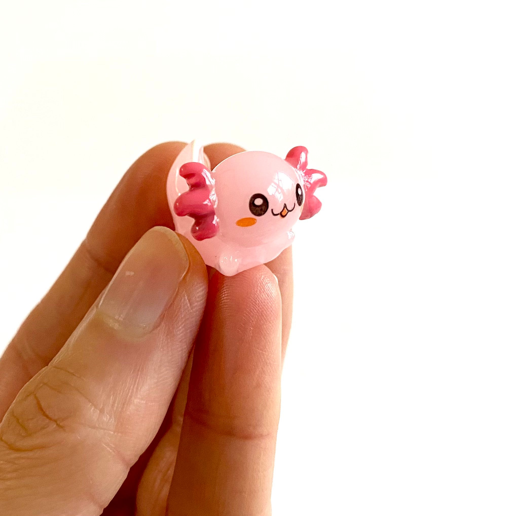 Mini Axolotl Figurine Toy Plastic Dollhouse Miniature 28 X | Etsy