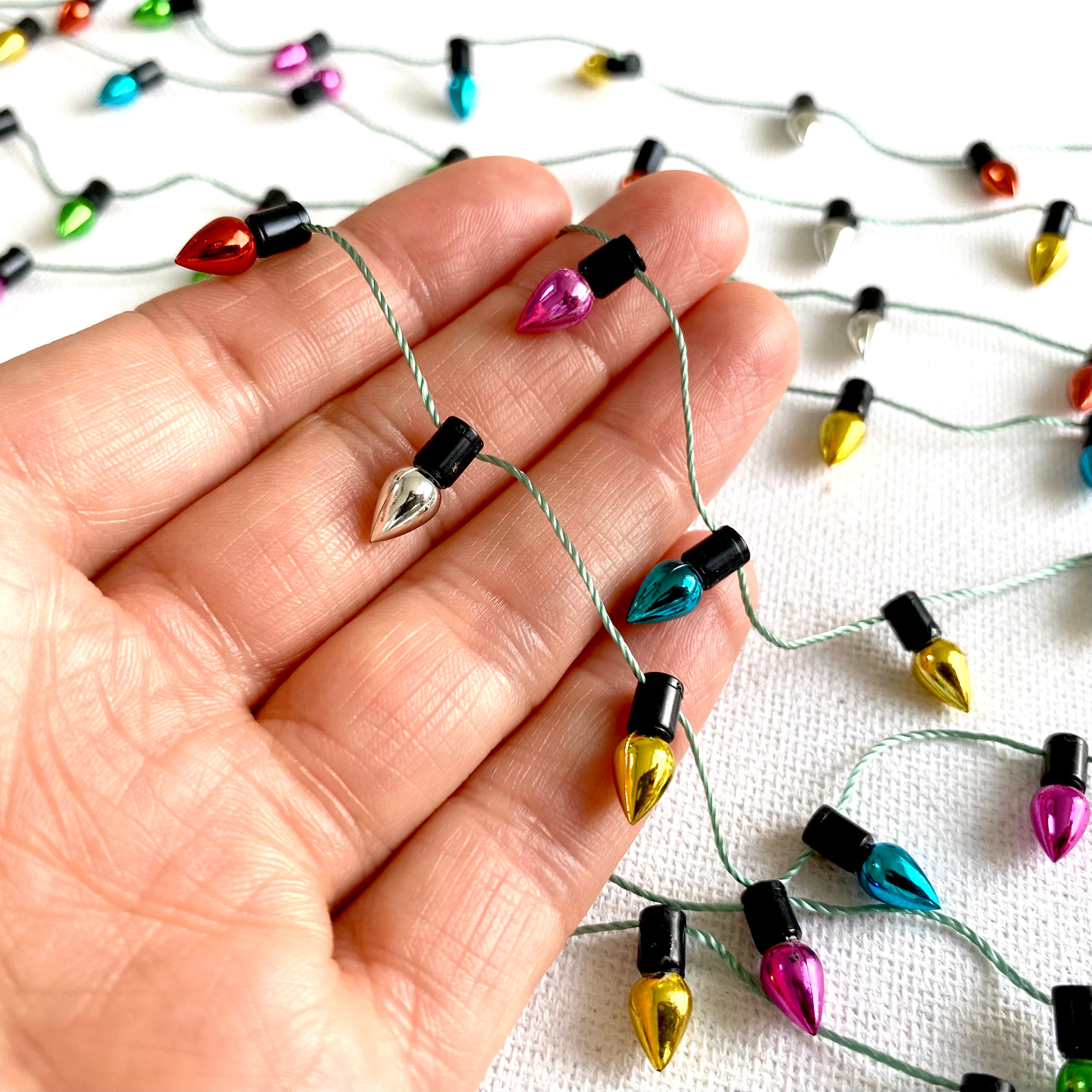 Christmas Lights 1mtr String of Miniature Christmas Tree Fairy - Etsy