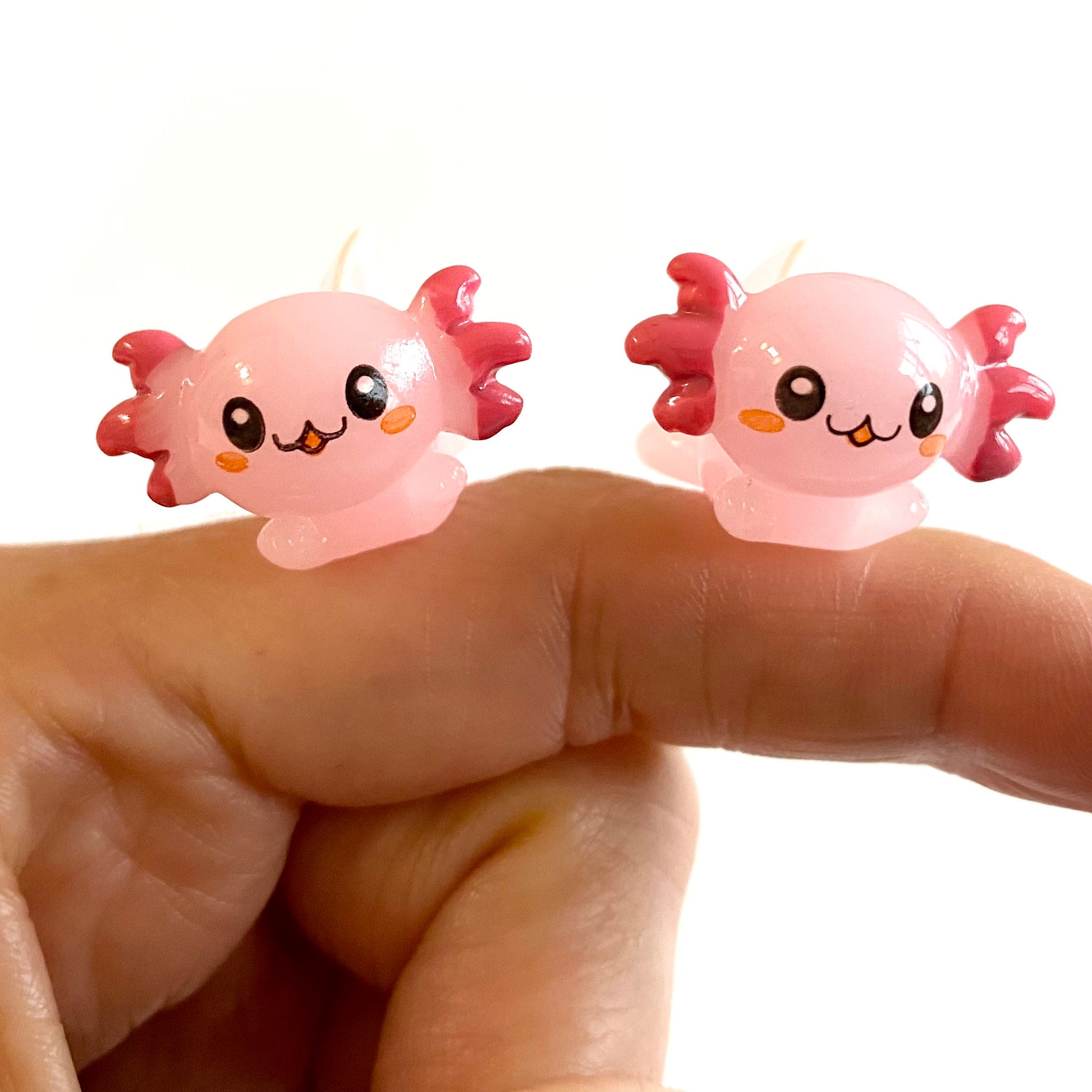 Mini Axolotl Figurine Toy Plastic Dollhouse Miniature 28 X | Etsy