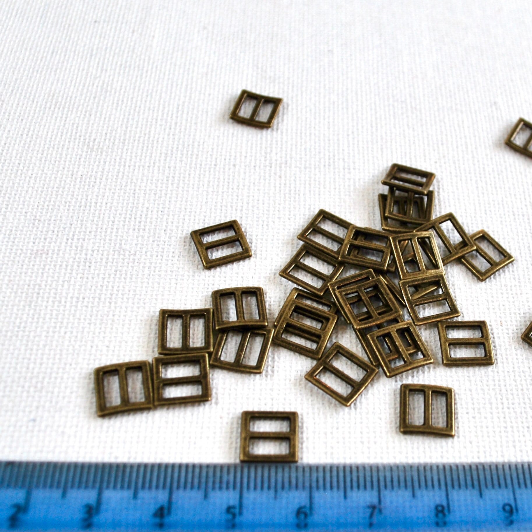 Mini Buckles 10mm Outer 7mm Inner Dolls Square Overall Buckles - Etsy