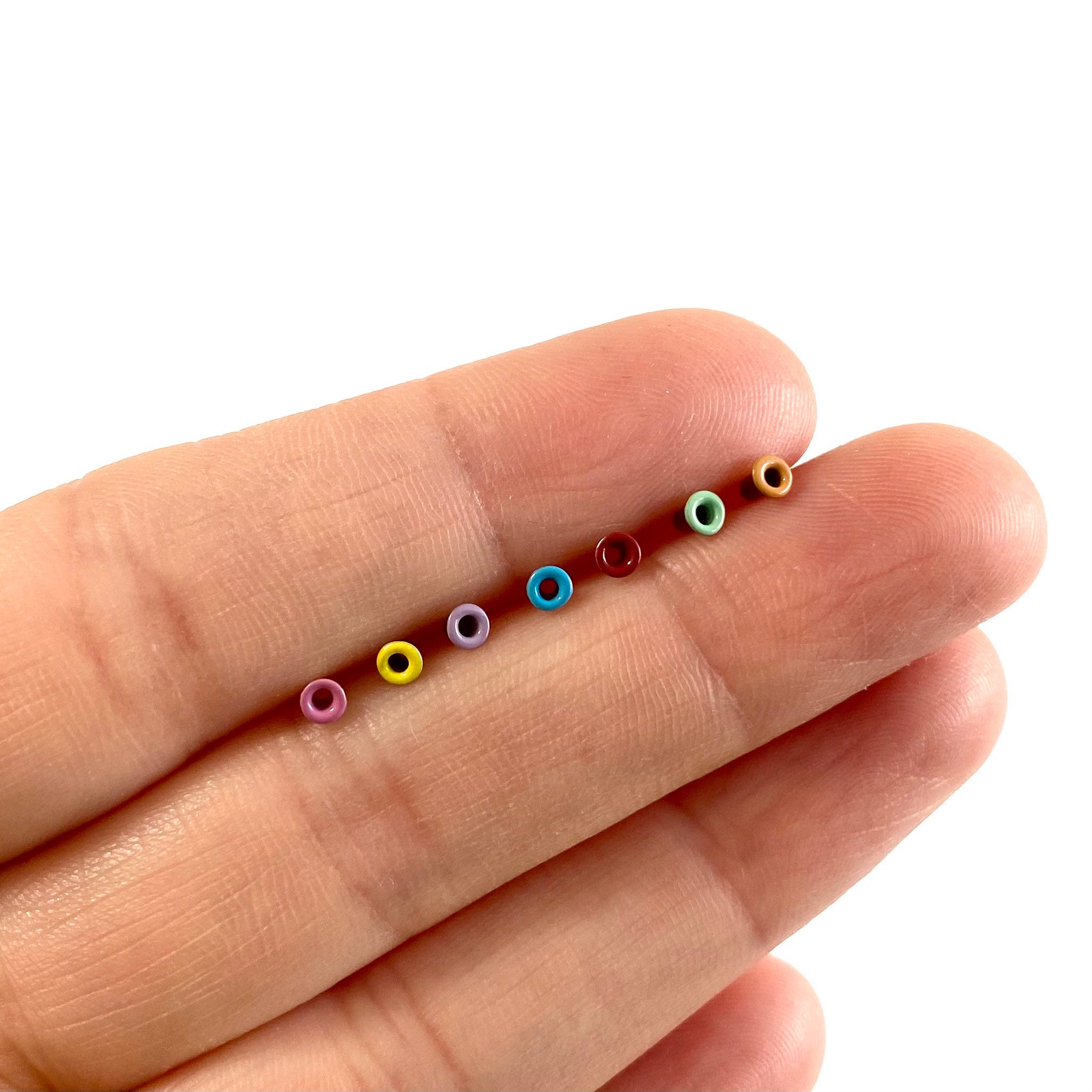 1mm Eyelets Super Tiny 7 Colour Options Smallest Ever Eyelet | Etsy