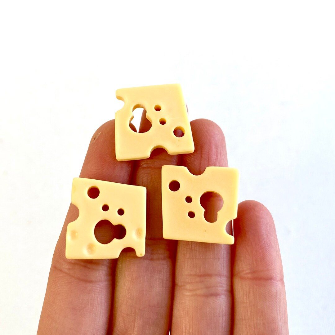 Dollhouse Kitchen 1:6 Scale Cheese Dollhouse Miniature Food Charms ...