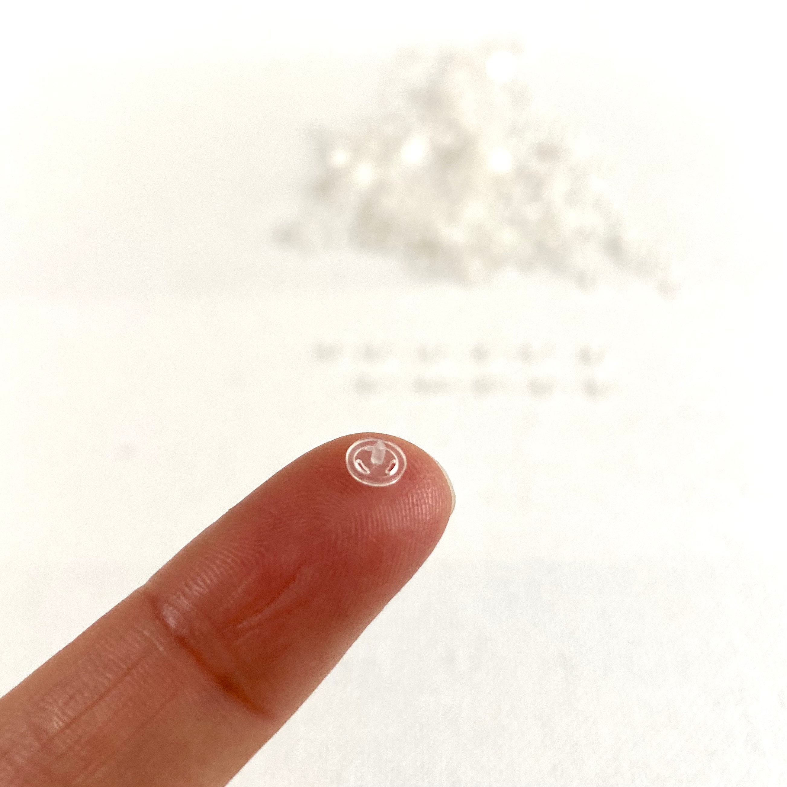 Clear Snap Buttons 4mm Super Tiny Snap Fastener Buttons UK - Etsy
