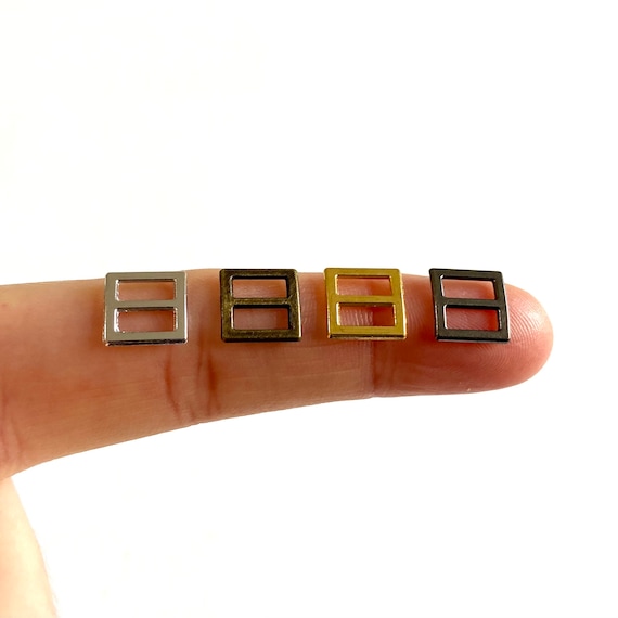 Mini Buckles 10mm Outer 7mm Inner Dolls Square Overall Buckles - Etsy