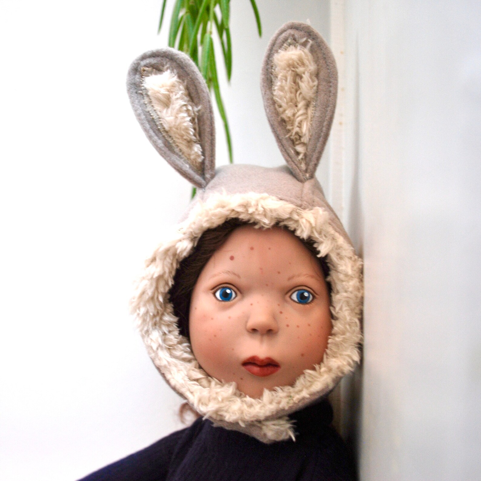 Dolls Easter Bunny Hat Sewing Pattern Rabbit Hood Instant DIGITAL ...