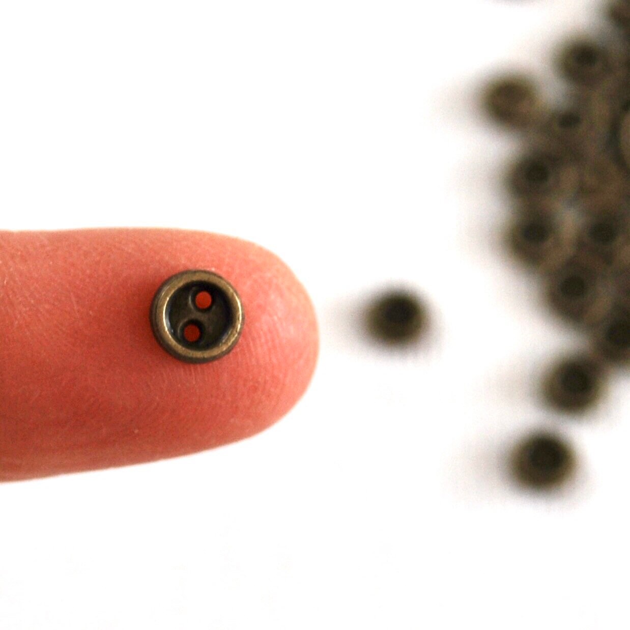 5mm Tiny Buttons Mini Metal Buttons Miniature Buttons for - Etsy