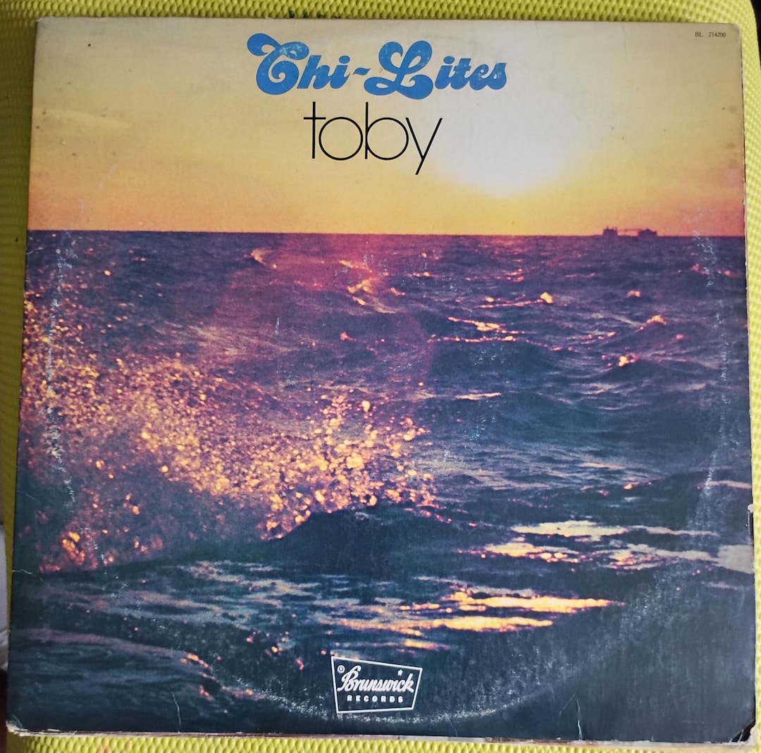 The Chi Lites "toby" 1974-33RPM Original Vinyl Record Album - Etsy