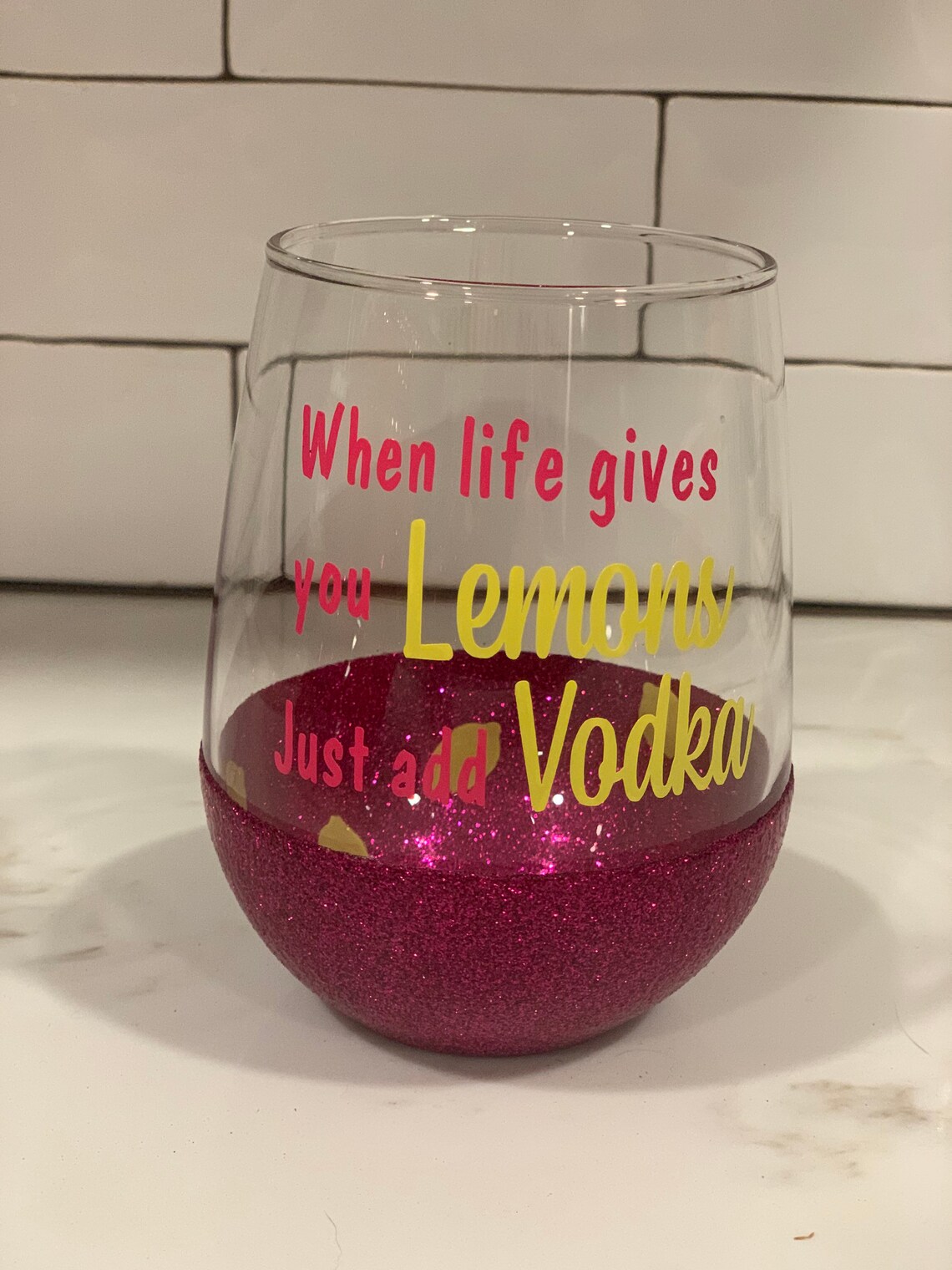 Peek a Boo Wine Glasses - Etsy