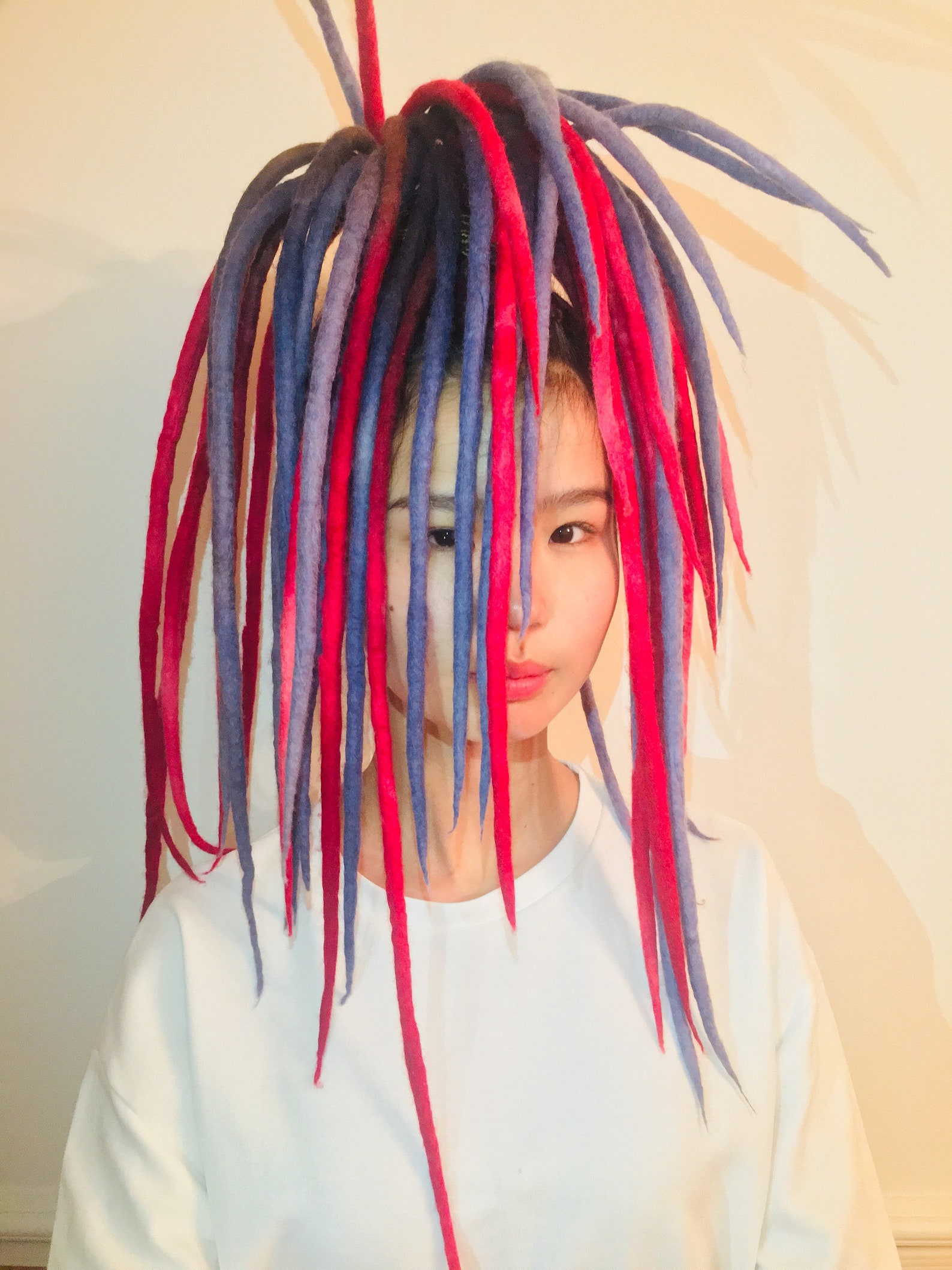 Wool Dreadlocks Mongolian Sheep Wool Extensions Double Ended - Etsy