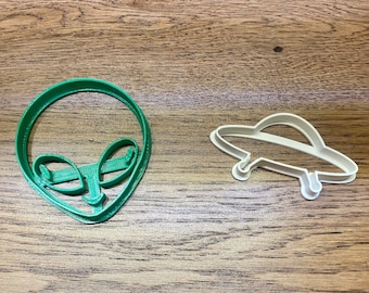 Set of 6 Space Cookie Cutter STLS, Digital Downloads for Cookie ...