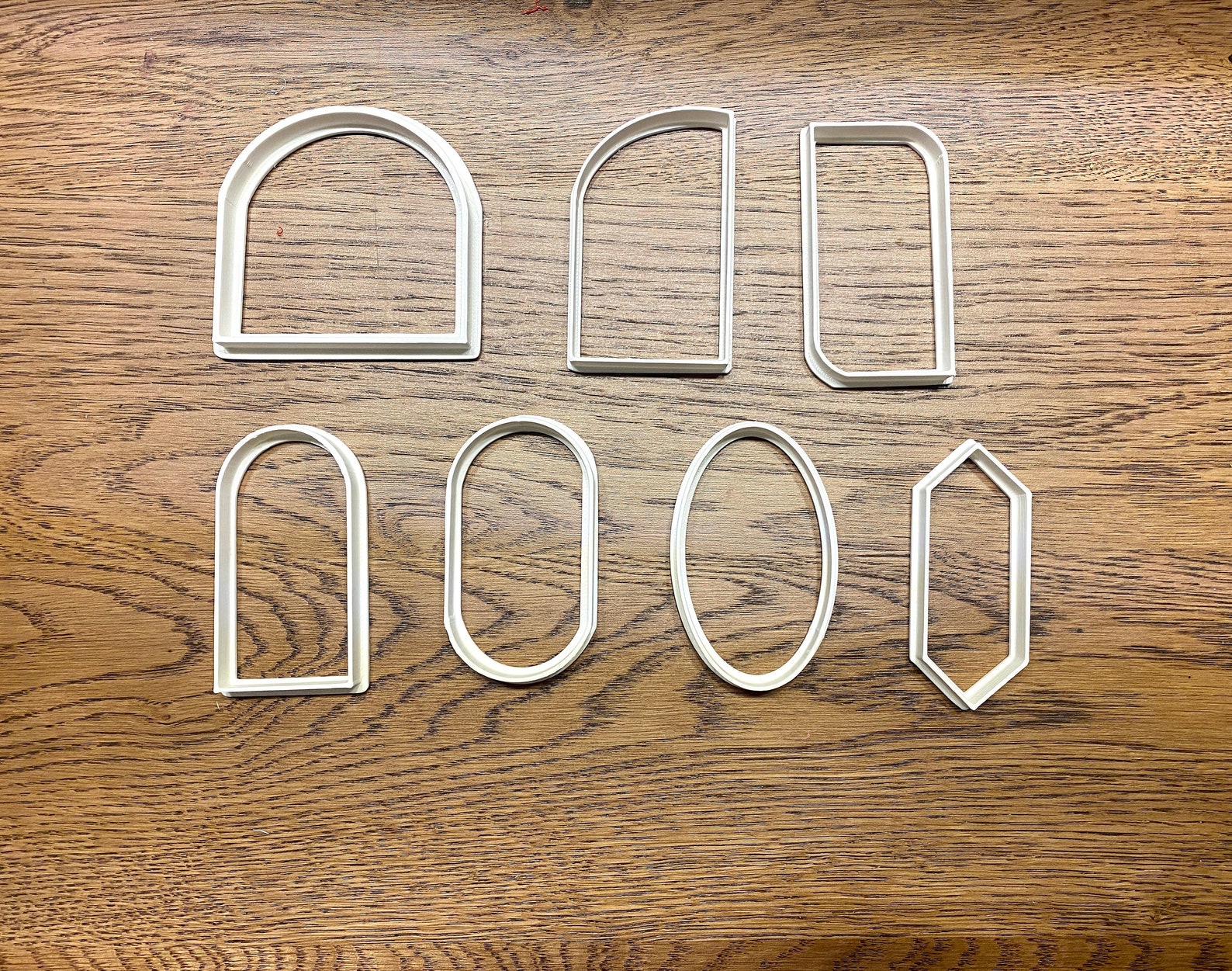 Arch and Oval Cookie Cutter Shapes / Set of Modern Boho Cookie Shapes ...