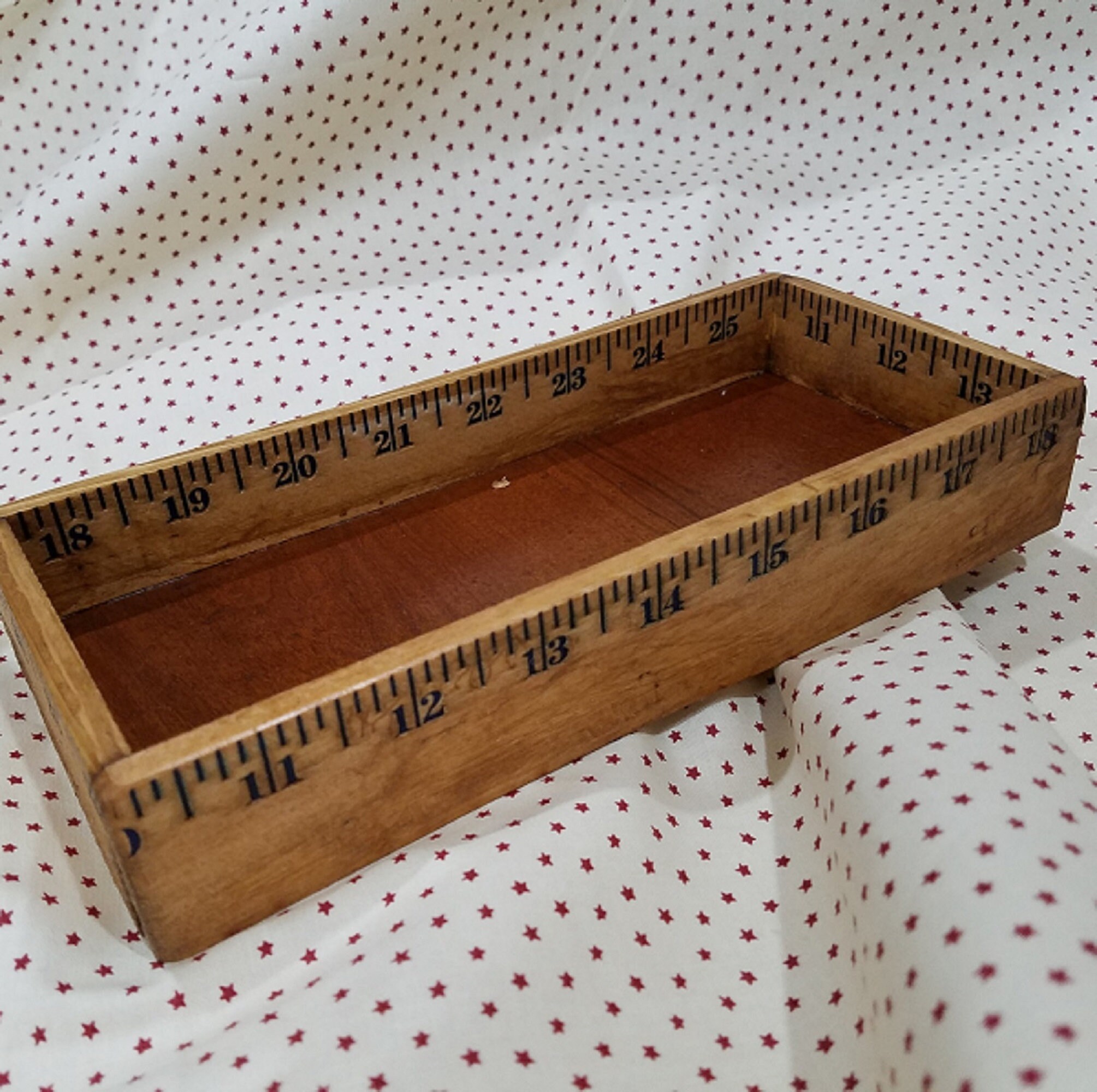 Yardstick Box 8.5 x 4 x 1.5 Ruler Boxes | Etsy
