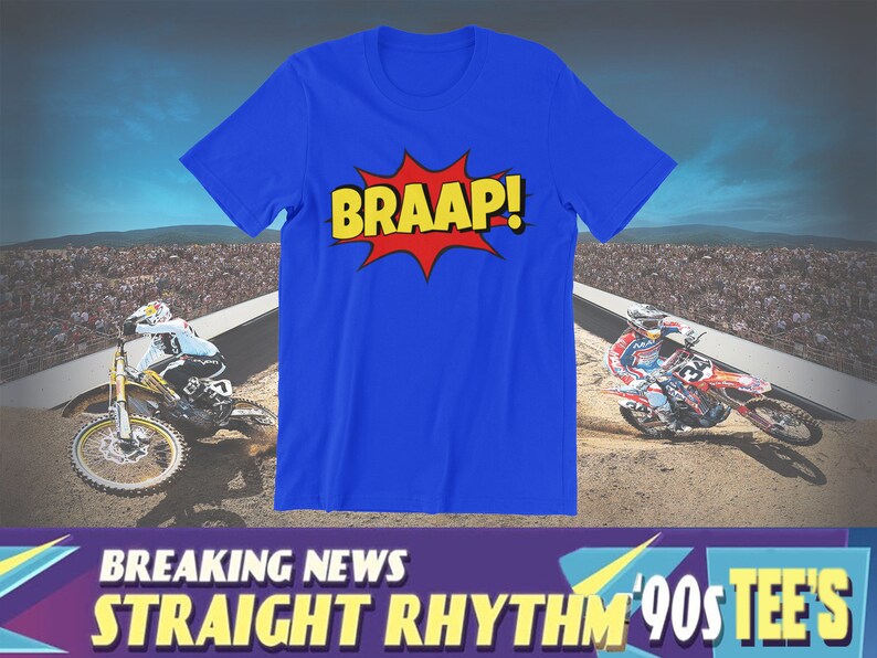BRAAP 2-stroke 2019 Straight Rhythm T-shirt as Seen on TV - Etsy