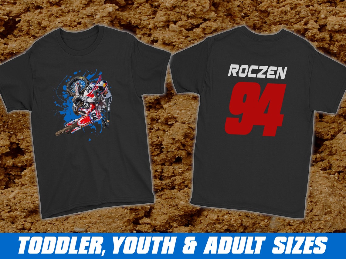 Ken Roczen Shirt KR94 T-Shirt Motocross Tee Shirt | Etsy