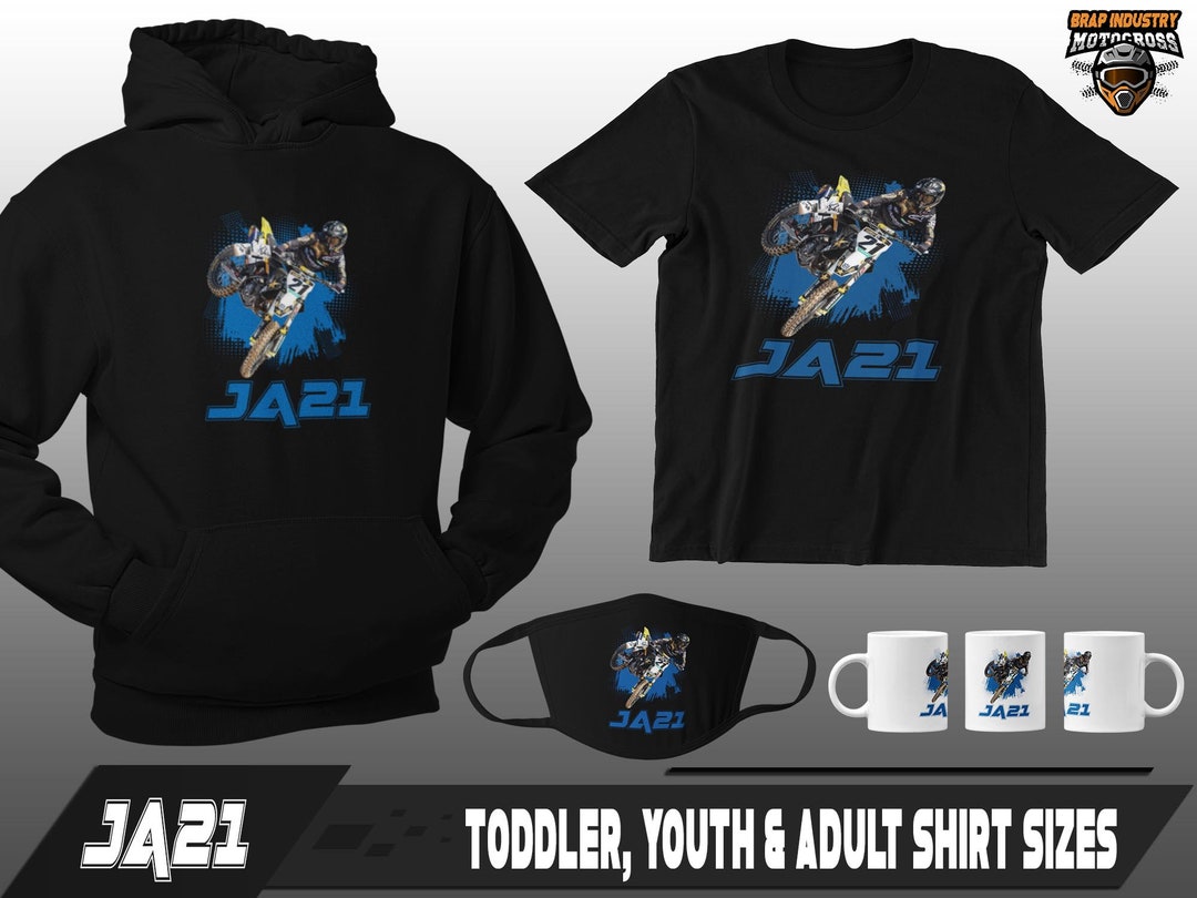 Jason Anderson Merchandise JA21 21 Motocross & Supercross 2021 T Shirt ...