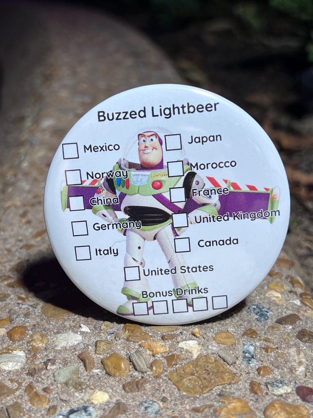 Buzz Lightyear - Buzzed Lightbeer Pin - Etsy