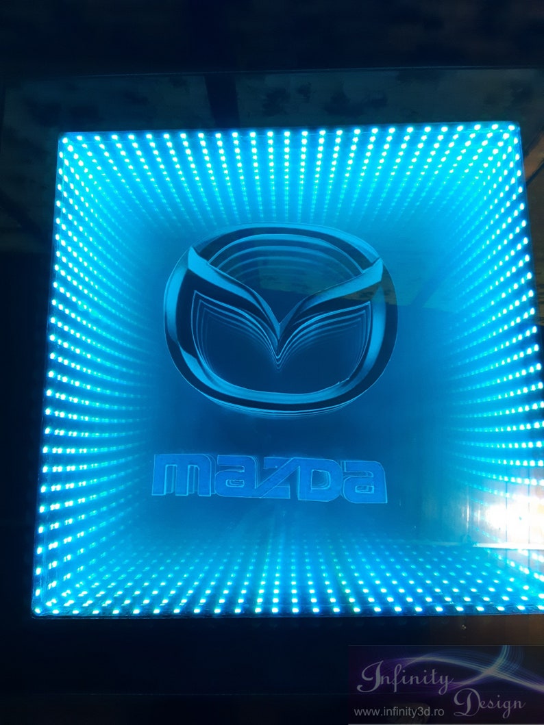 Infinity Table - Mazda Logo - Etsy