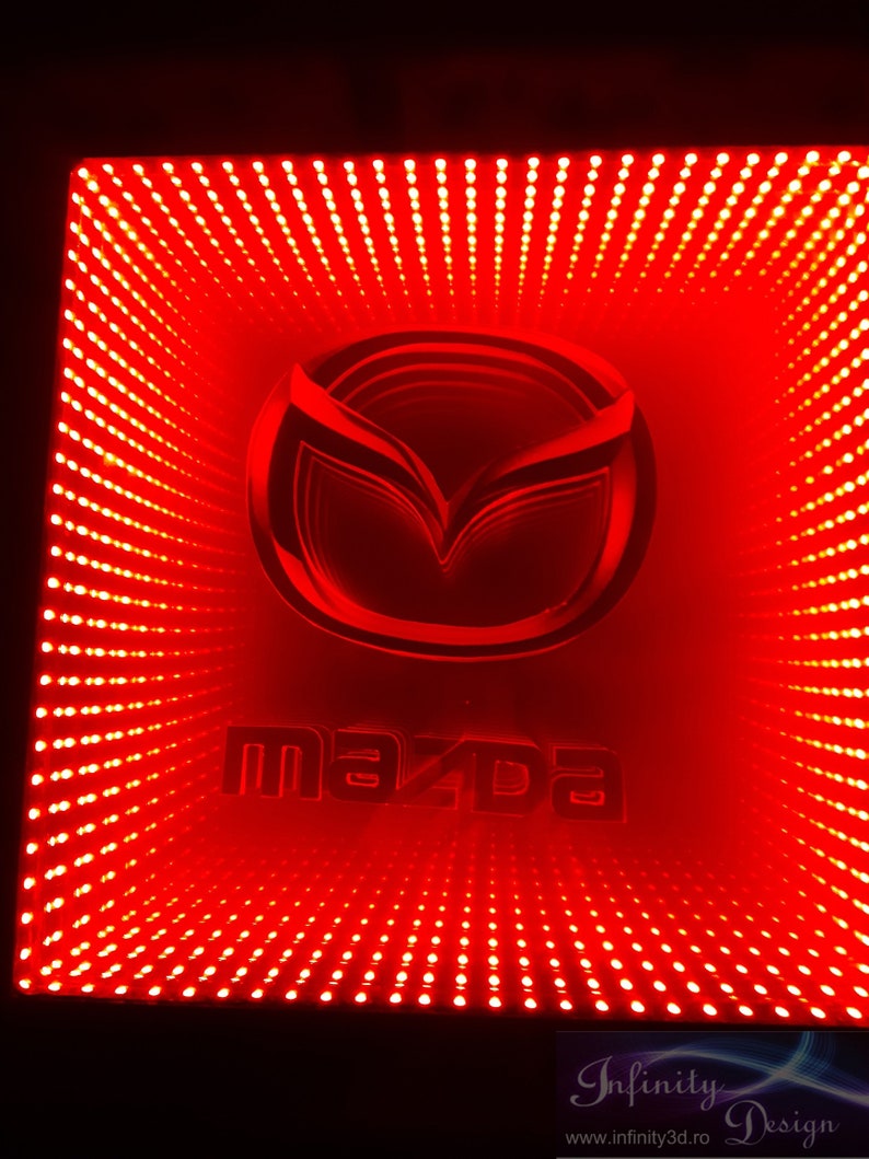 Infinity Table - Mazda Logo - Etsy