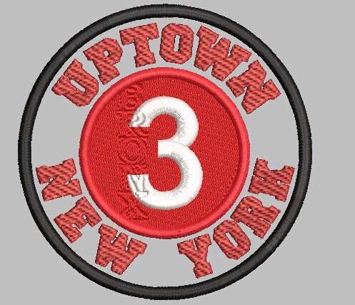 Subway Series 3 Train Patch - Etsy