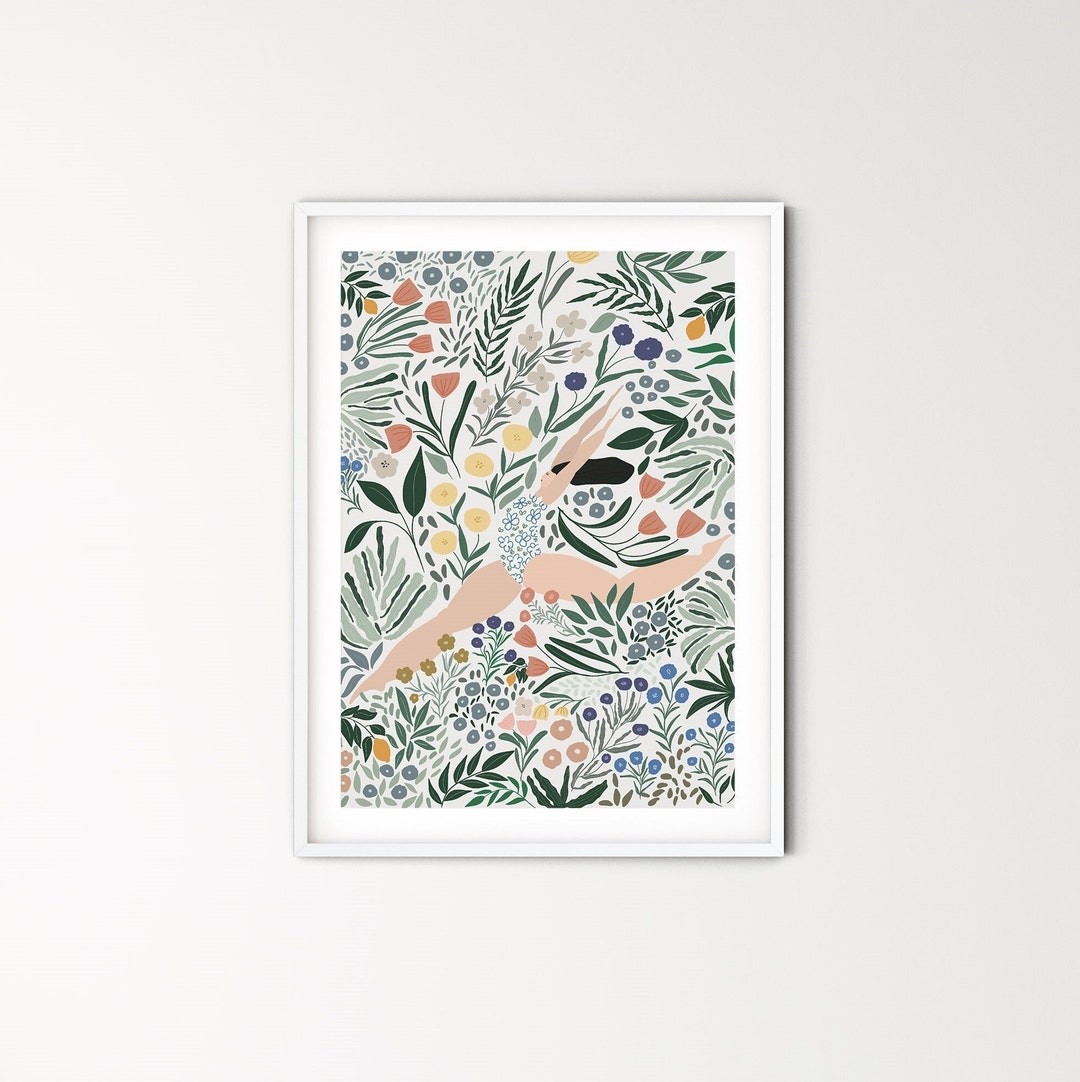 Spring Pop Up Art Print - Etsy