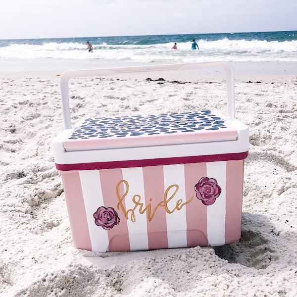 Painted Cooler - Etsy