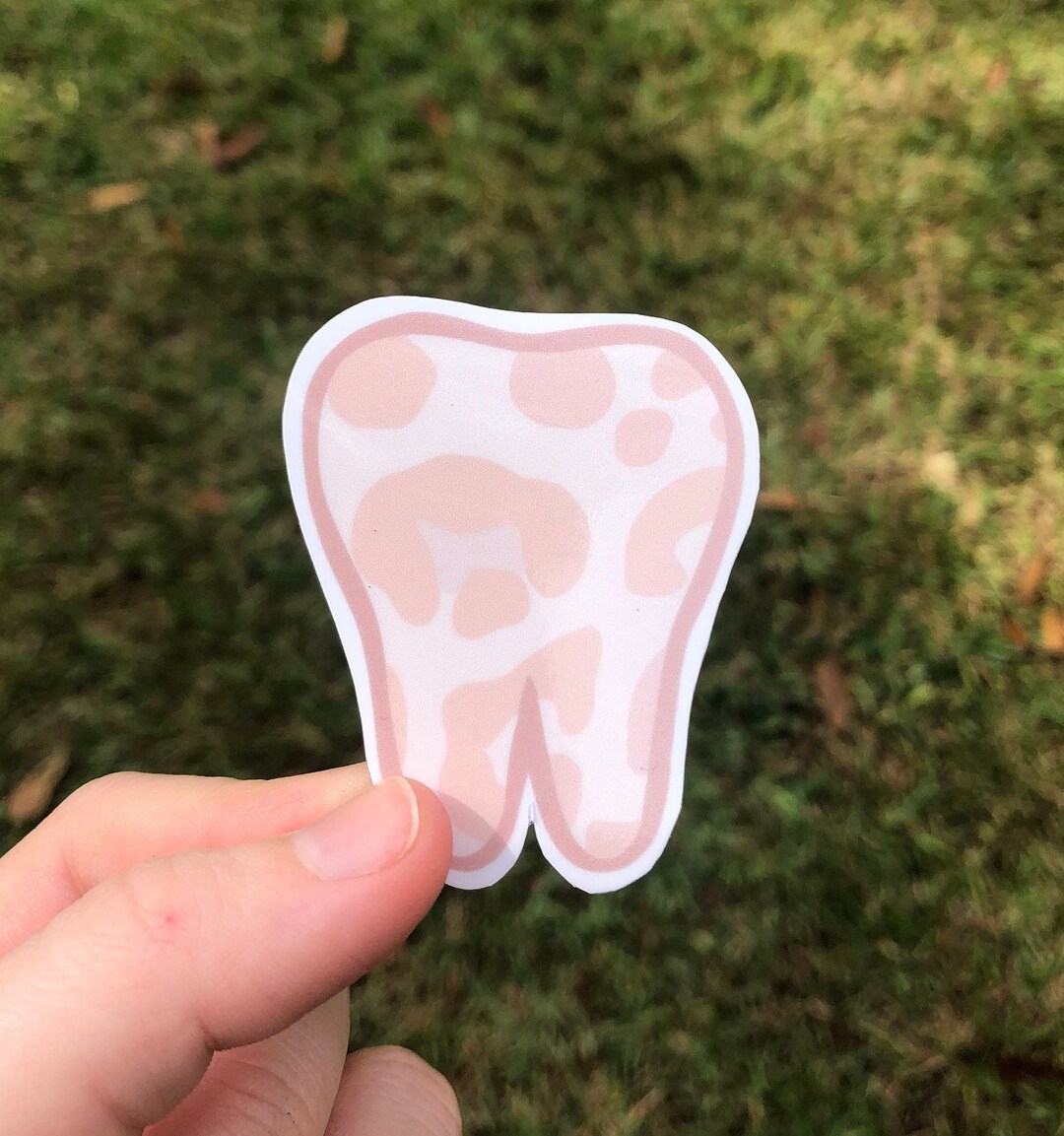 Cheetah Tooth Sticker Dental Sticker Tooth Sticker - Etsy